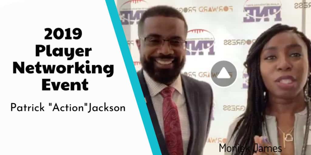 2019 NFL Player Networking Event, Action Online Marketing - Moniek James