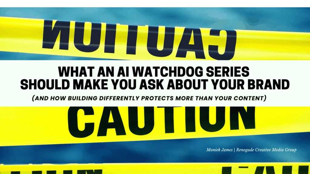 What an AI Watchdog Series Should Make You Ask About Your Brand ...
